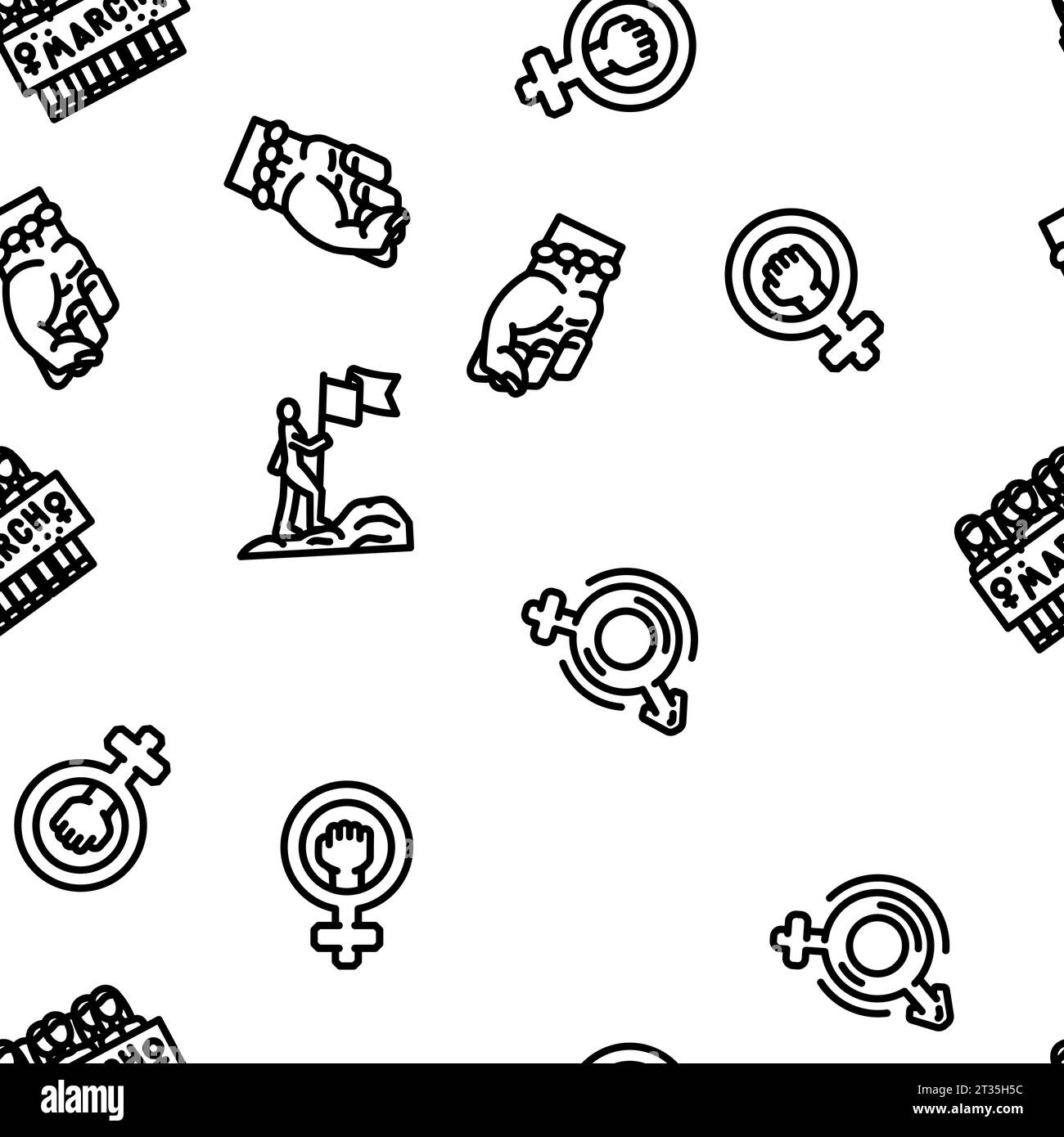 Feminist wallpaper Black and White Stock Photos & Images - Alamy