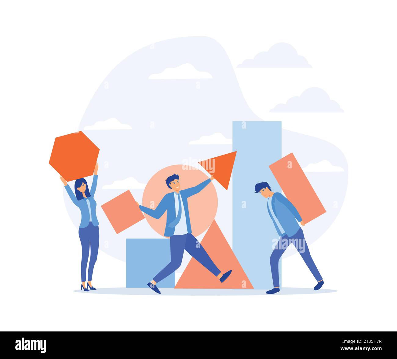 Join up together Stock Vector Images - Alamy