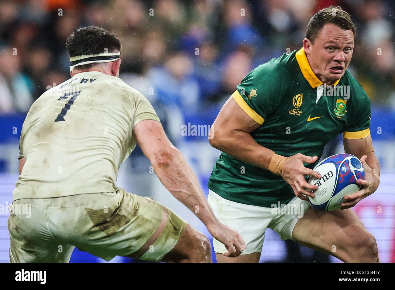 Saint Denis, France. 21st Oct, 2023. Deon FOURIE of South Africa during ...
