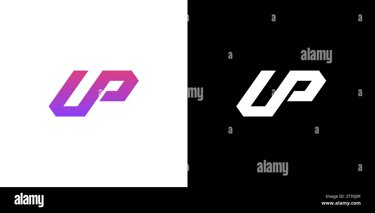 UP logo, UP Monogram, Initial UP Logo, Letter UP logo, Icon, Vector ...