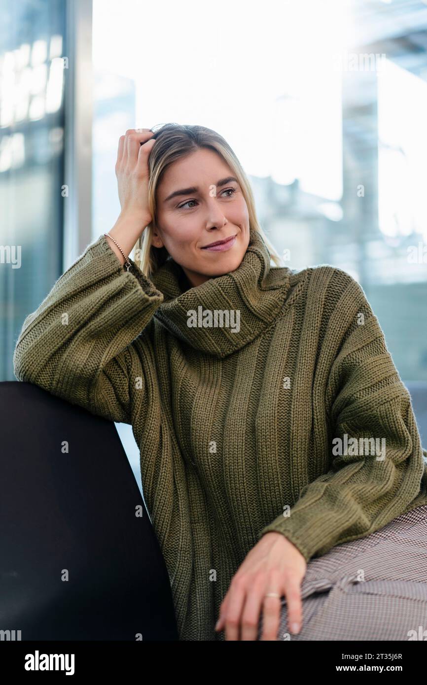 Around waiting hi-res stock photography and images - Alamy