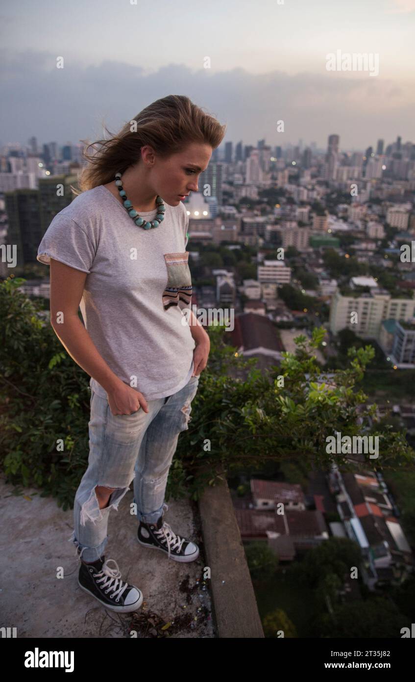 Rooftop city view hi-res stock photography and images - Alamy