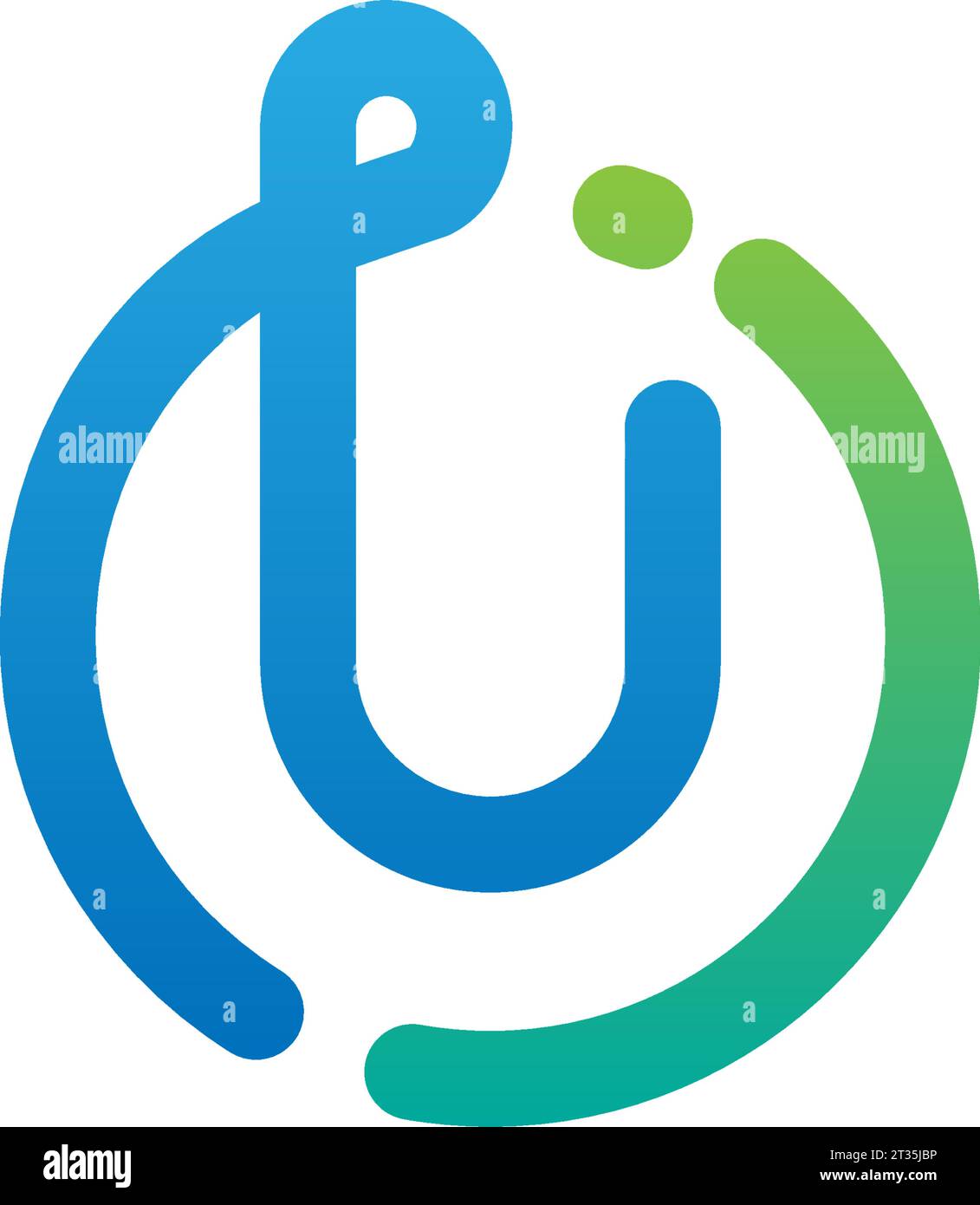 Ui logo, Ui Monogram, Initial Ui Logo, Letter Ui logo, Icon, Vector ...