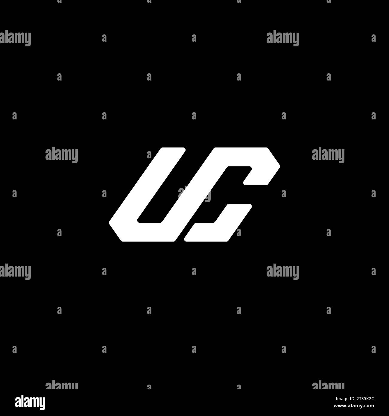 UC logo, UC Monogram, Initial UC Logo, Letter UC logo, Icon, Vector ...