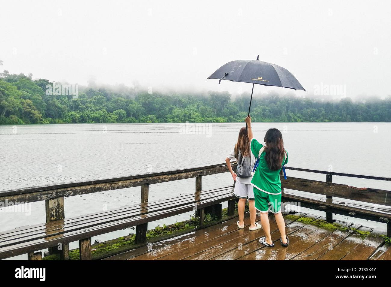 Cambodia, Ratanakiri region, Banlung, Yeak Loam lake Stock Photo - Alamy