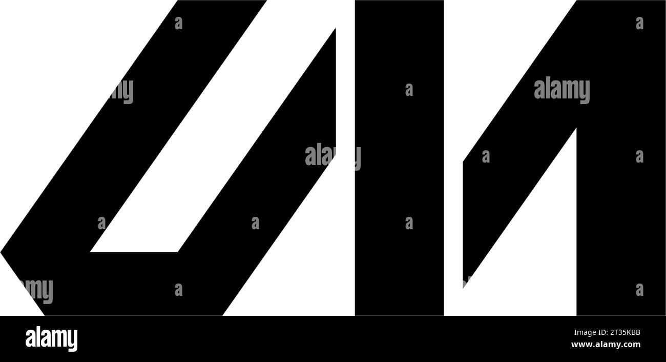 UM logo, UM Monogram, Initial UM Logo, Letter UM logo, Icon, Vector ...