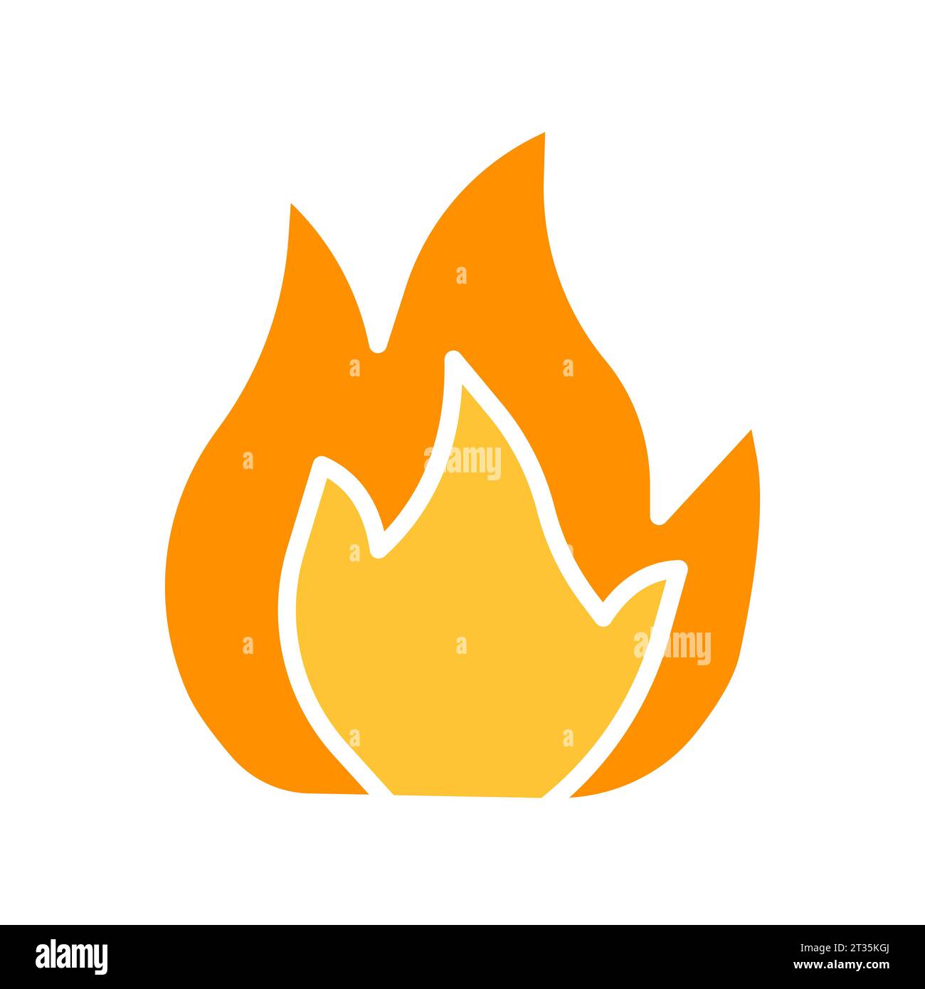 Fire line icon. Fire safety, water, extinguishing, safety instructions ...
