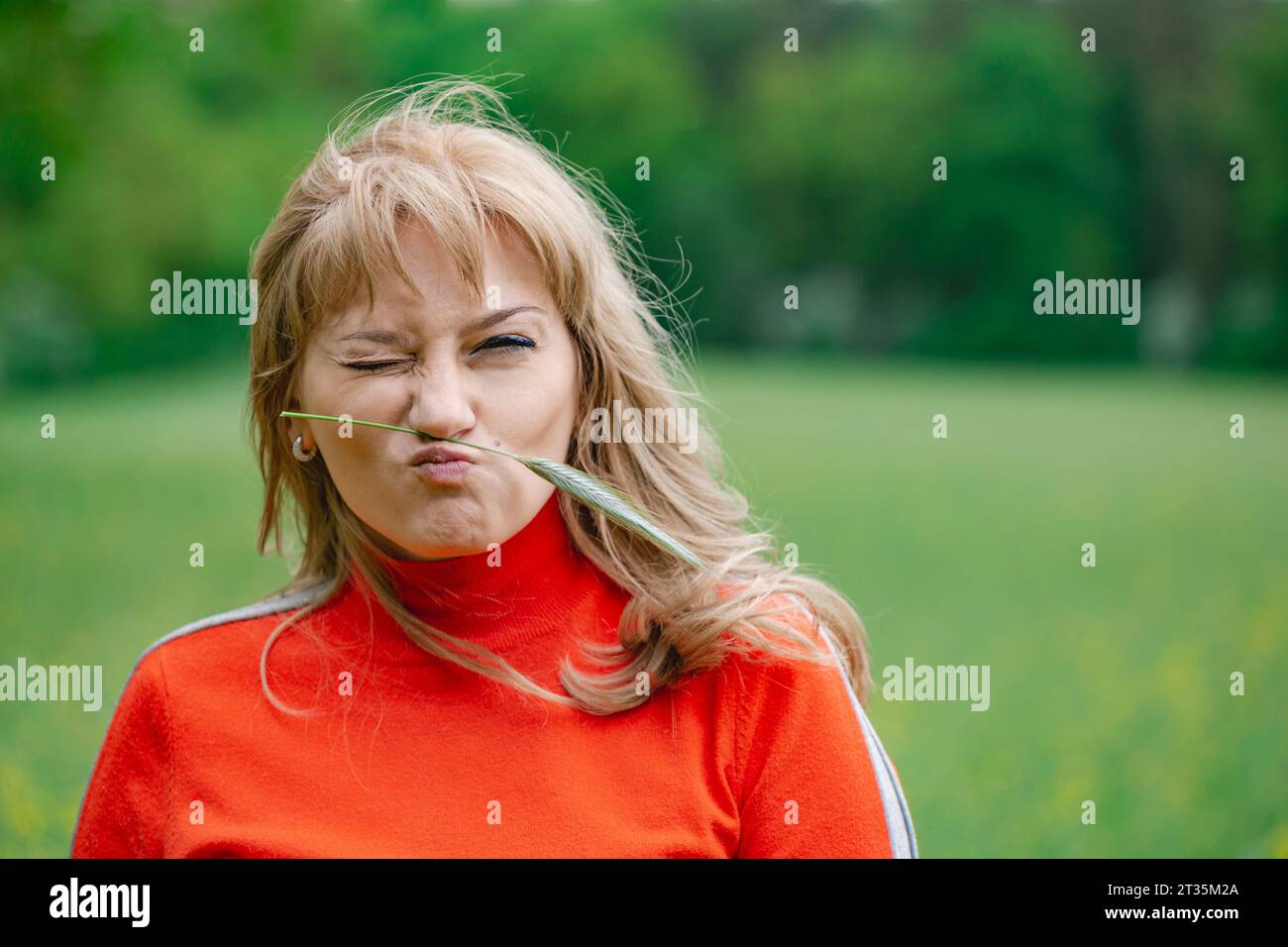 Imitating walking hi-res stock photography and images - Alamy
