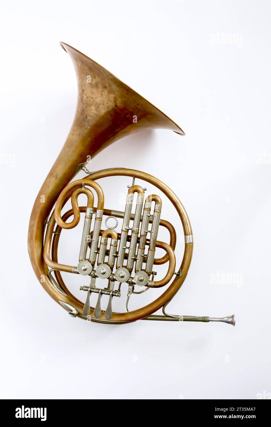 Old fashioned horn hi-res stock photography and images - Alamy