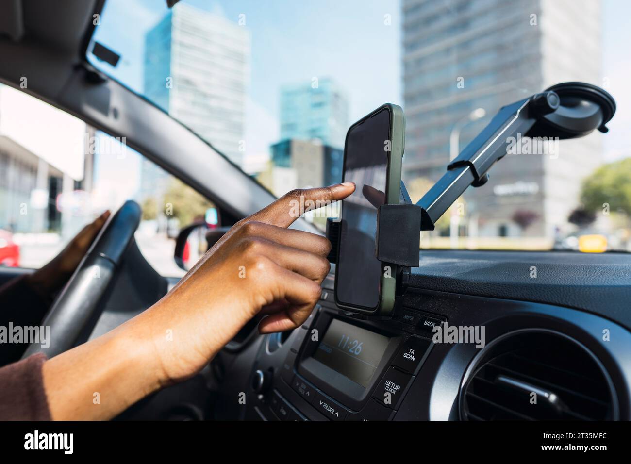 Smart car dashboard hi-res stock photography and images - Alamy
