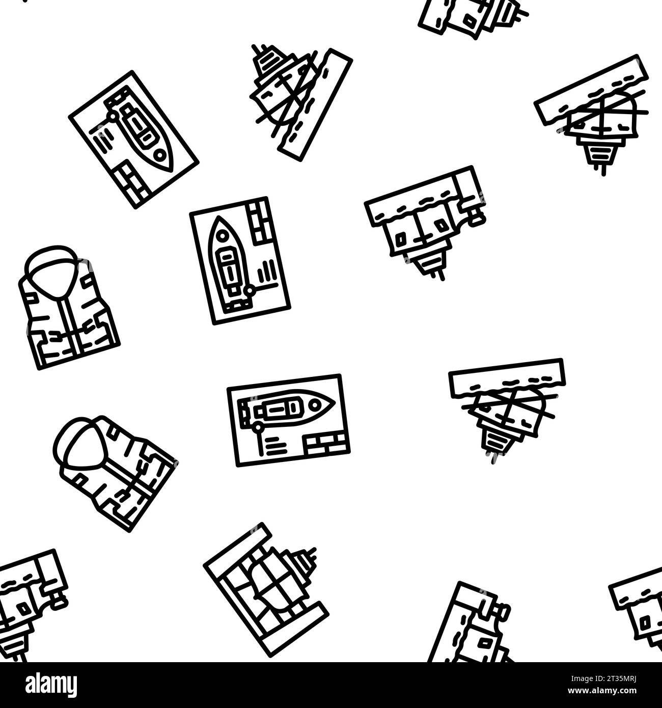 marine engineering ship seamless pattern vector Stock Vector Image & Art - Alamy