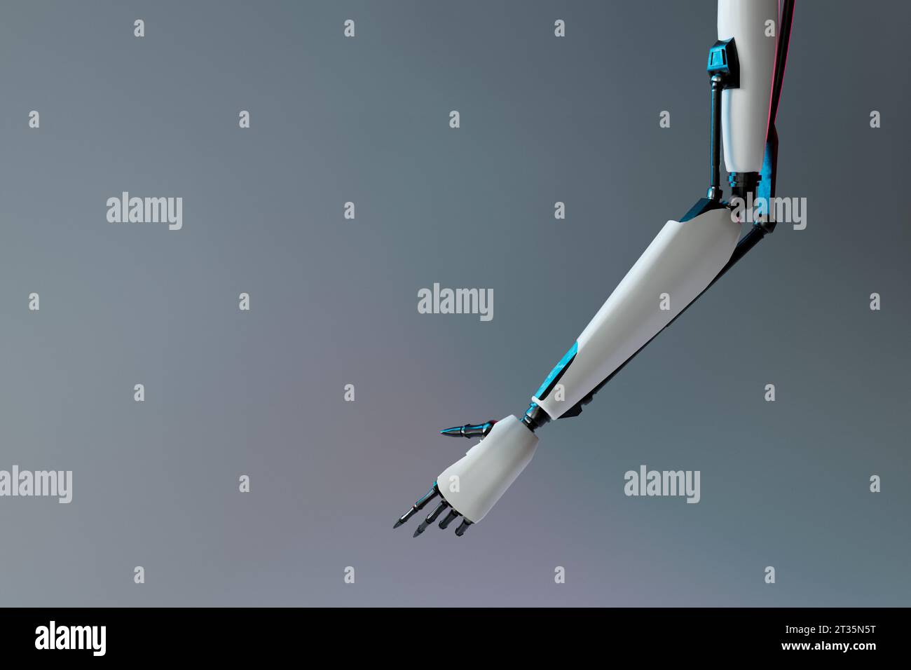 3D render of robotic arm Stock Photo - Alamy