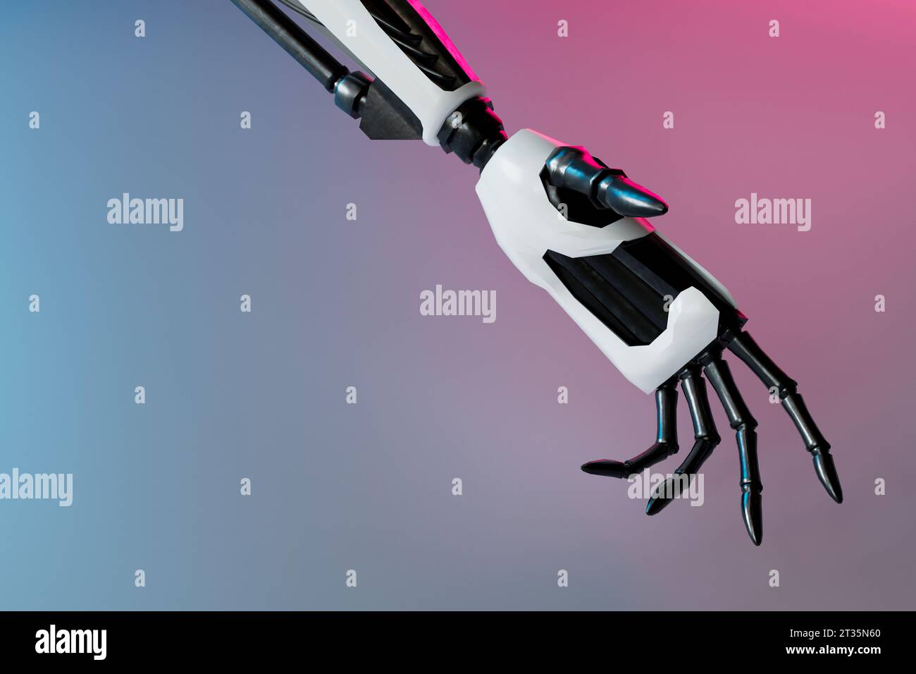 3D render of robotic arm Stock Photo - Alamy