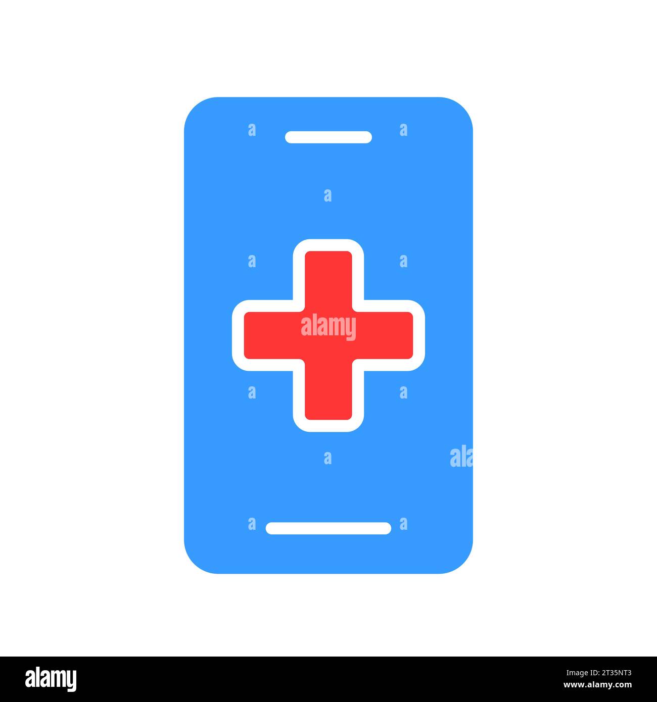Smartphone with cross line icon. Medicine, training, doctor, doctor ...