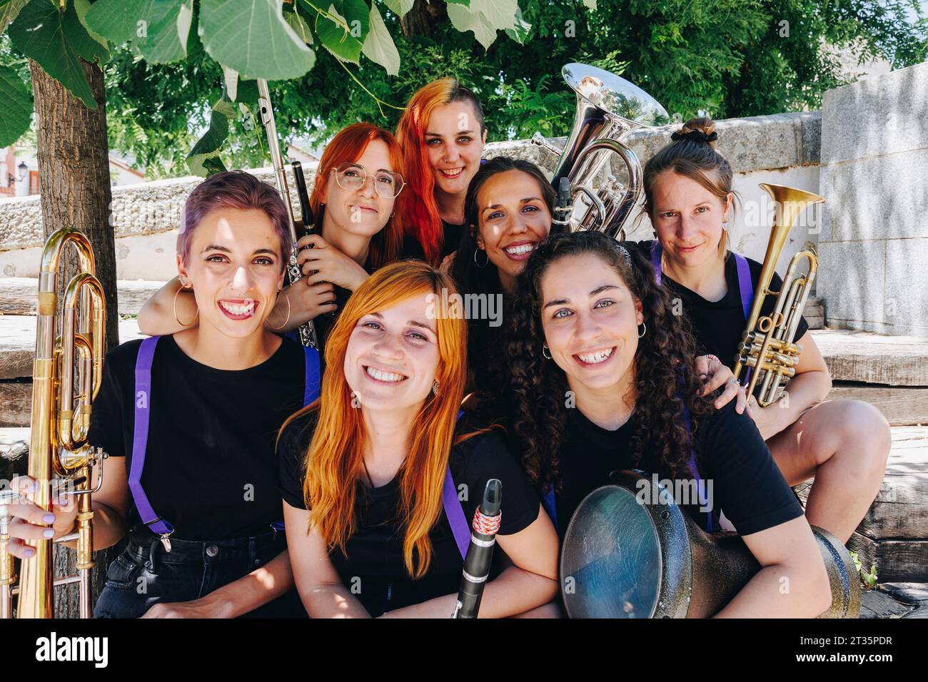 Musical instruments sitting hi-res stock photography and images - Alamy