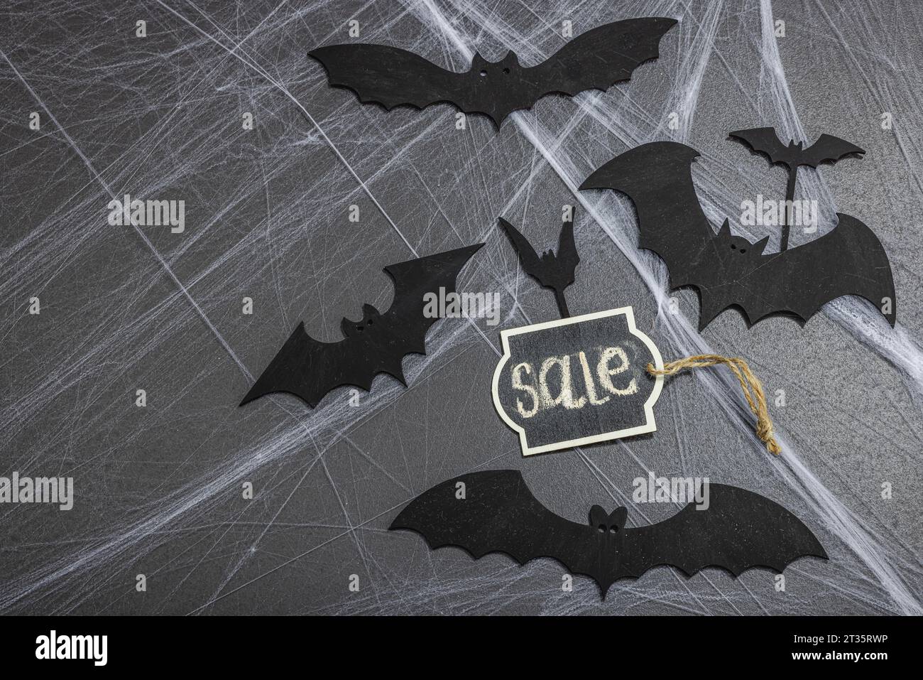 Sale concept, traditional festive composition for Halloween party ...