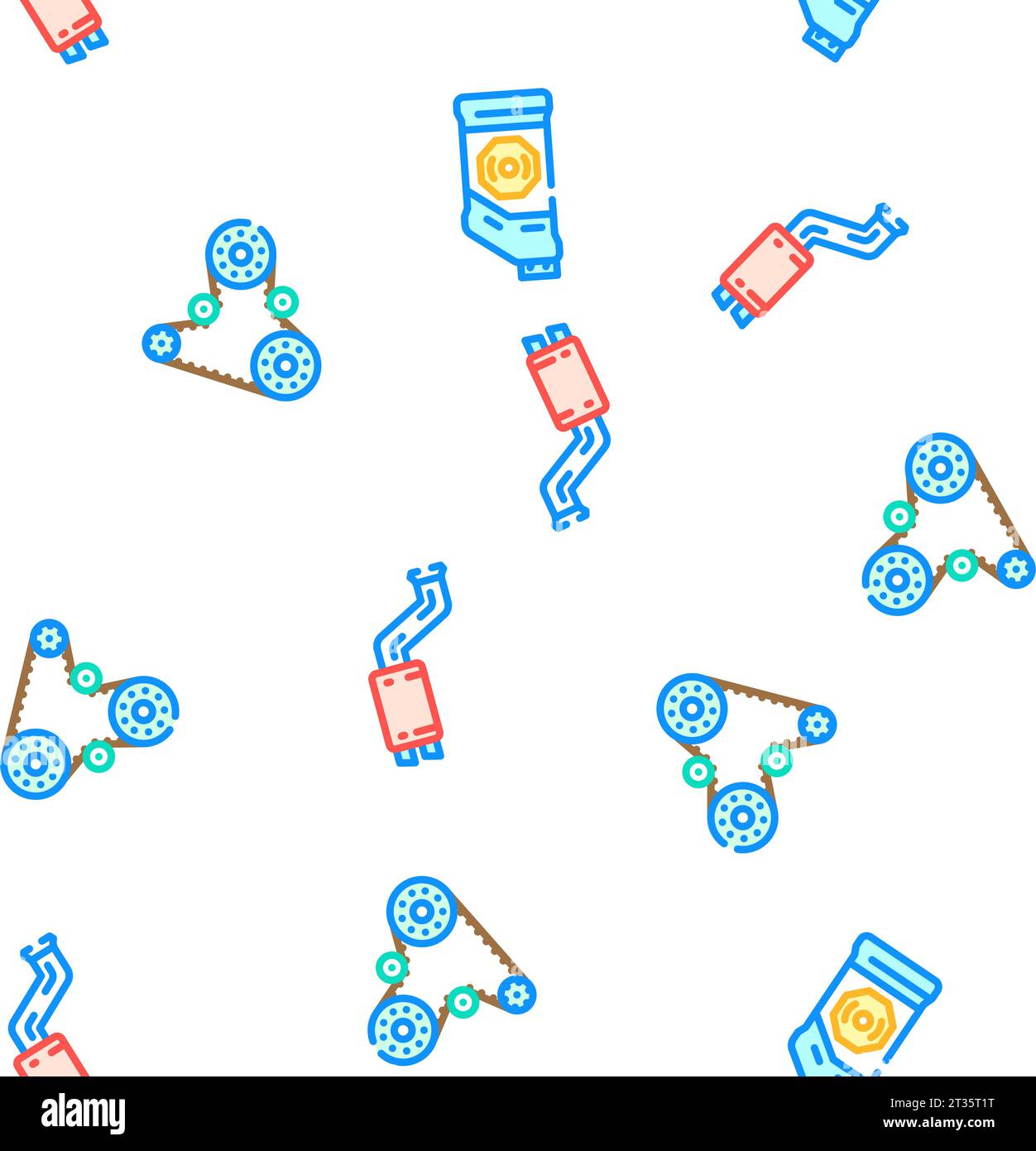 car mechanic auto seamless pattern vector Stock Vector Image & Art - Alamy