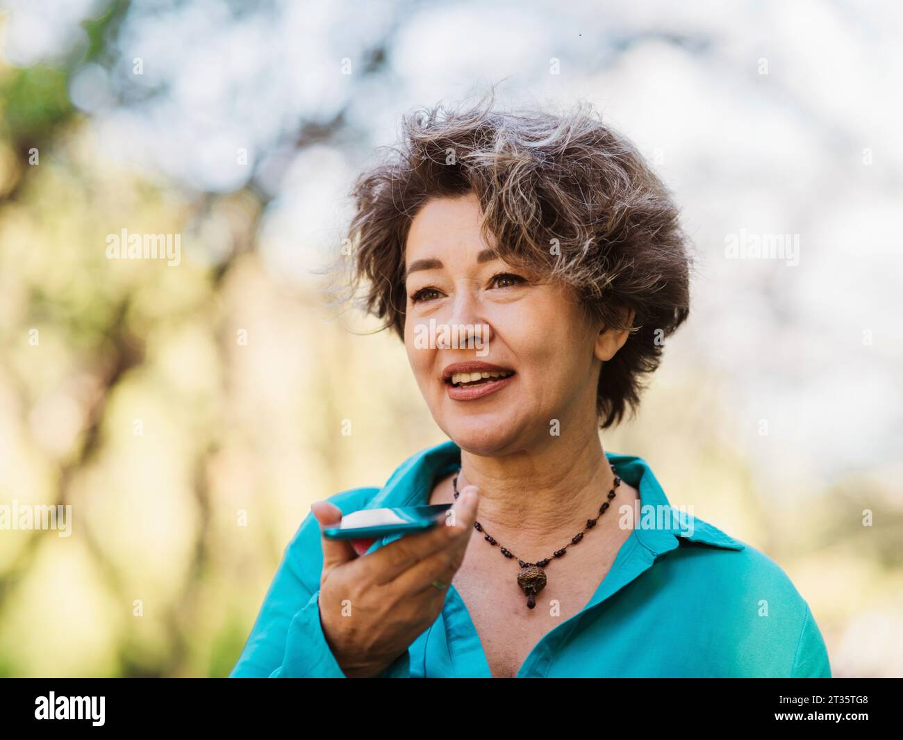 Mature speaker talking office hi-res stock photography and images - Alamy