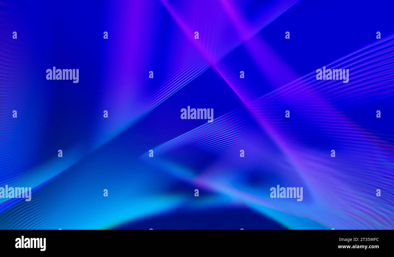 Abstract iridescent blue holographic background Stock Photo - Alamy