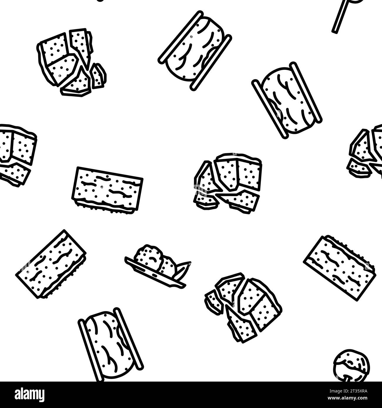 Cheese plate food seamless Cut Out Stock Images & Pictures - Alamy