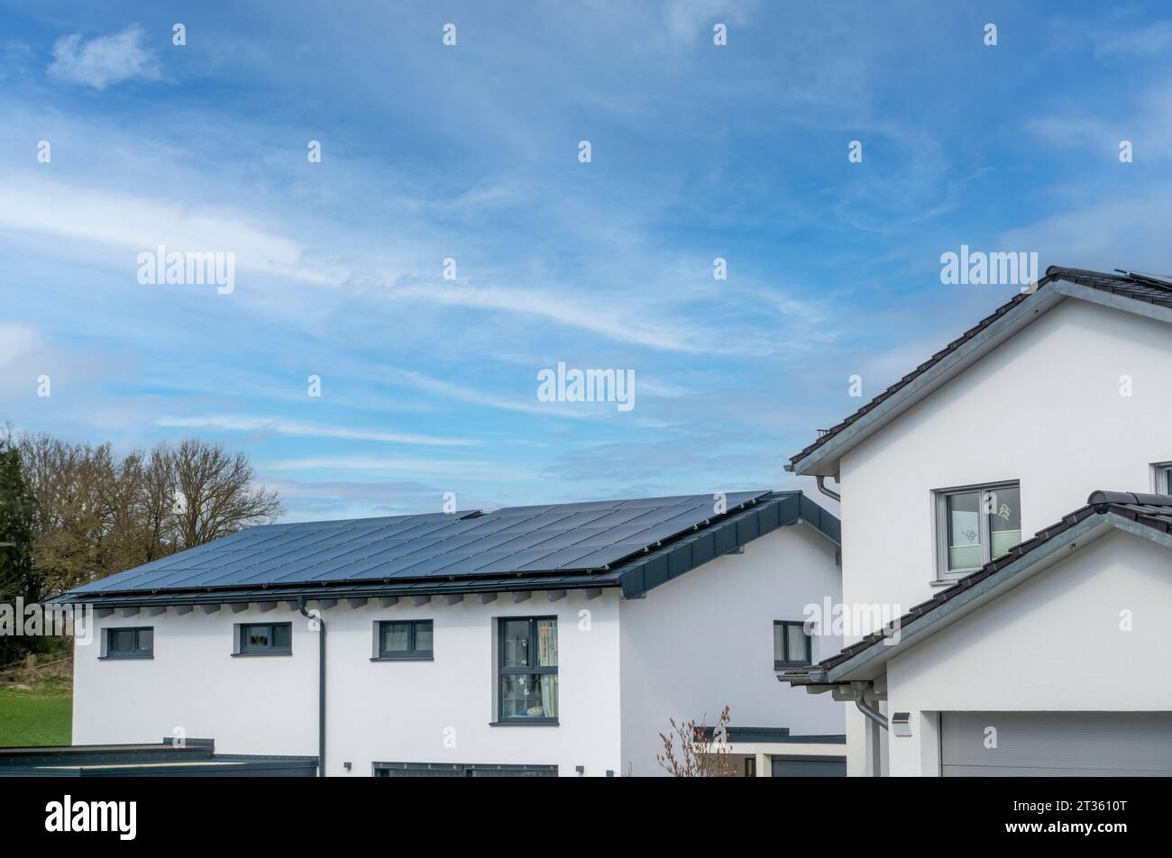 Germany solar panels on house hi-res stock photography and images - Alamy