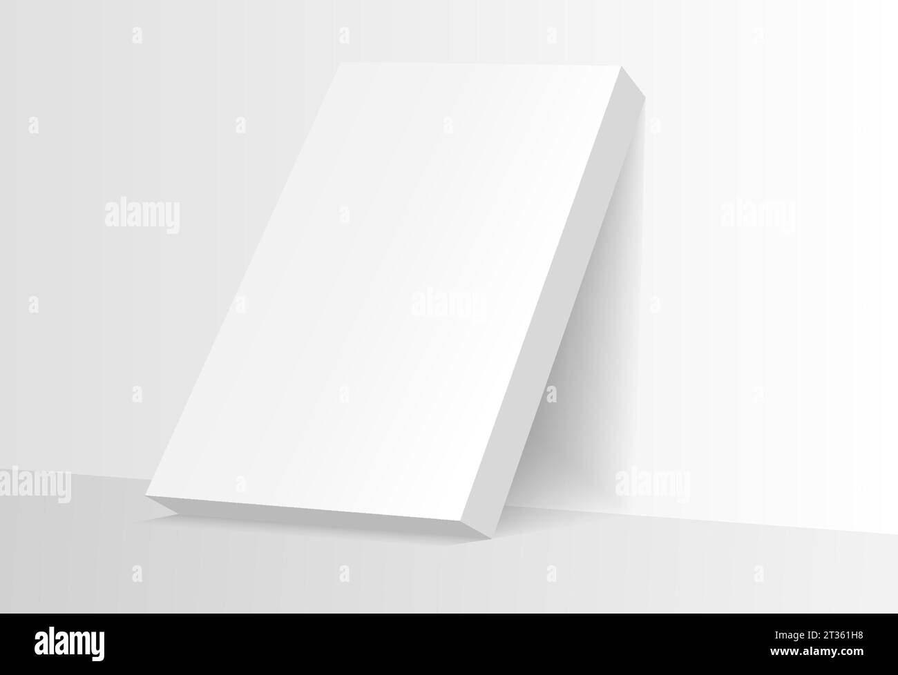 Mockup poster with shadow blinds from window. Mock up sheet paper ...