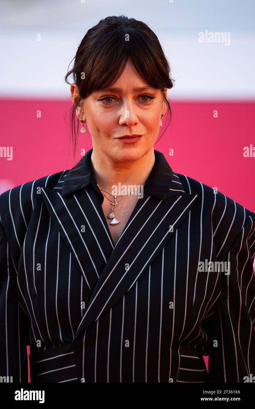 Giovanna Mezzogiorno attends a red carpet for the film "Unfitting" at ...