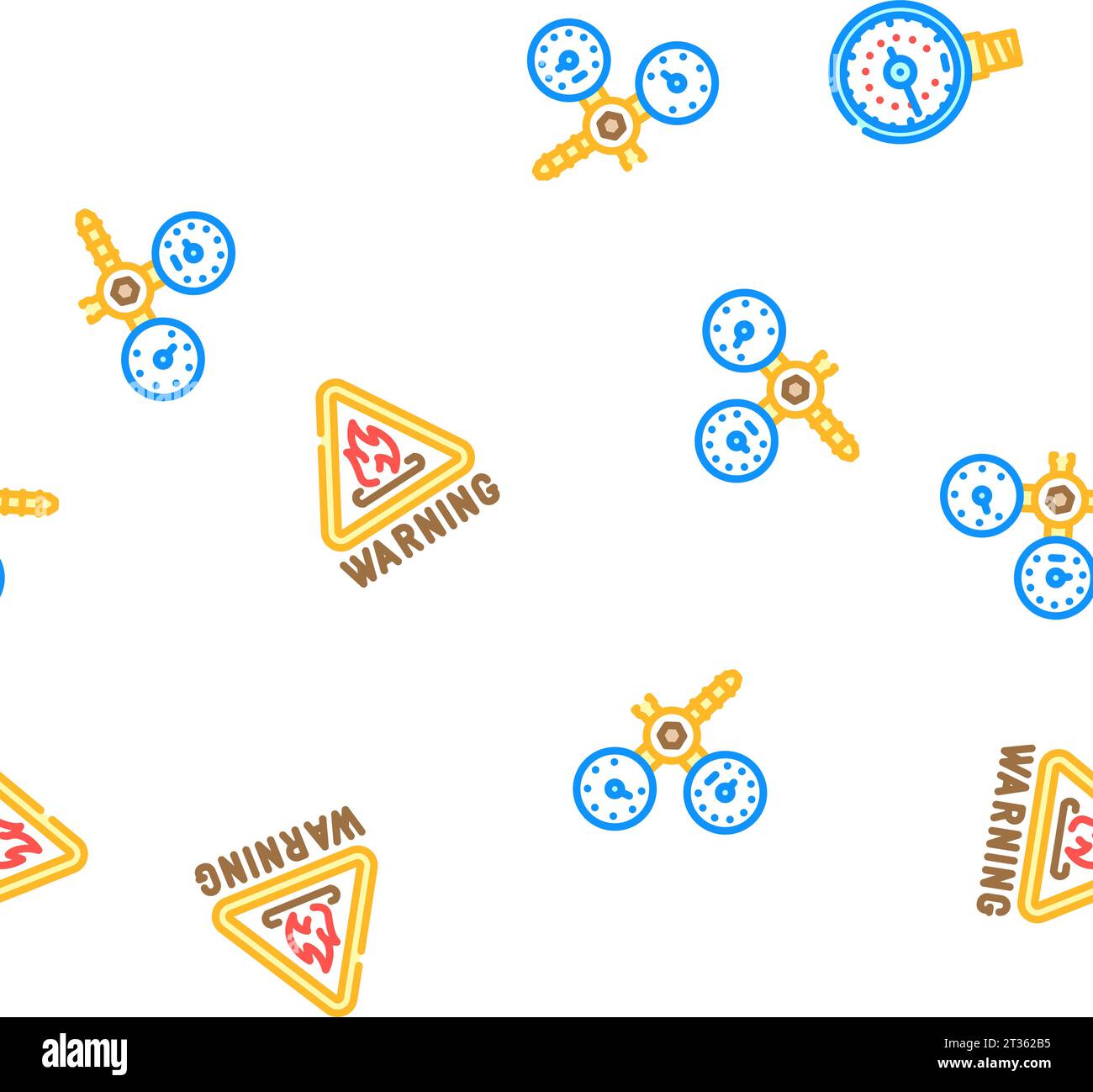 gas energy oil power pipeline vector seamless pattern Stock Vector ...