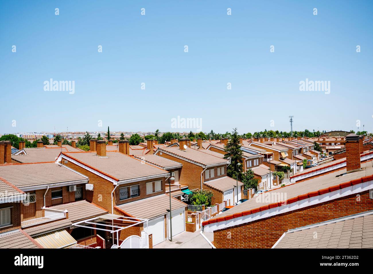 Row houses built on hi-res stock photography and images - Alamy