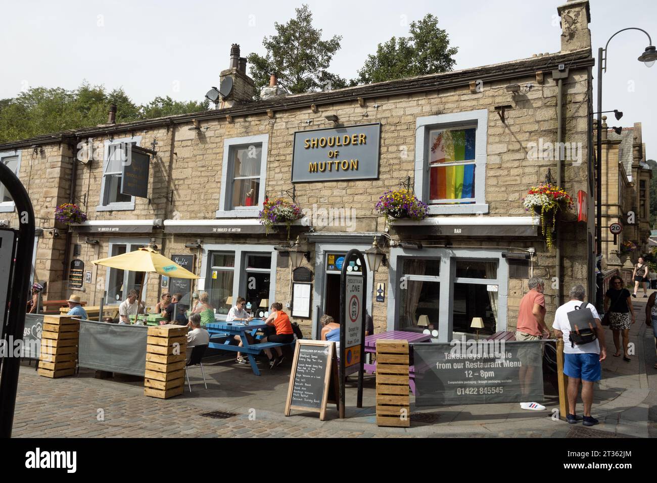 The Shoulder of Mutton Pub Bridge Gate Hebden Bridge West Yorkshire ...
