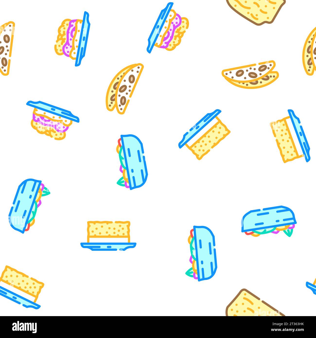 Cheese plate food seamless Cut Out Stock Images & Pictures - Alamy