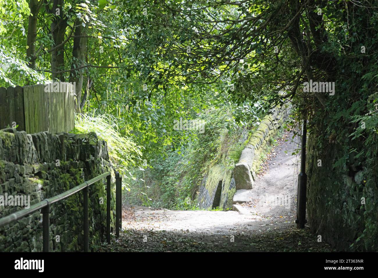 The Buttress a former packhorse trail connecting Hebden Bridge to ...