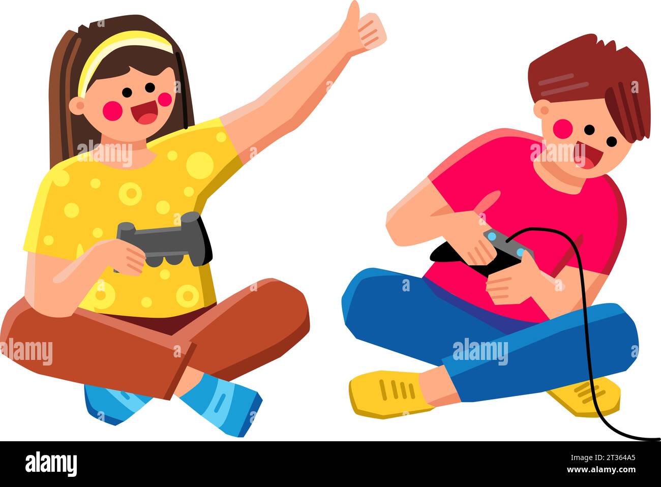 home game console kid vector Stock Vector Image & Art - Alamy