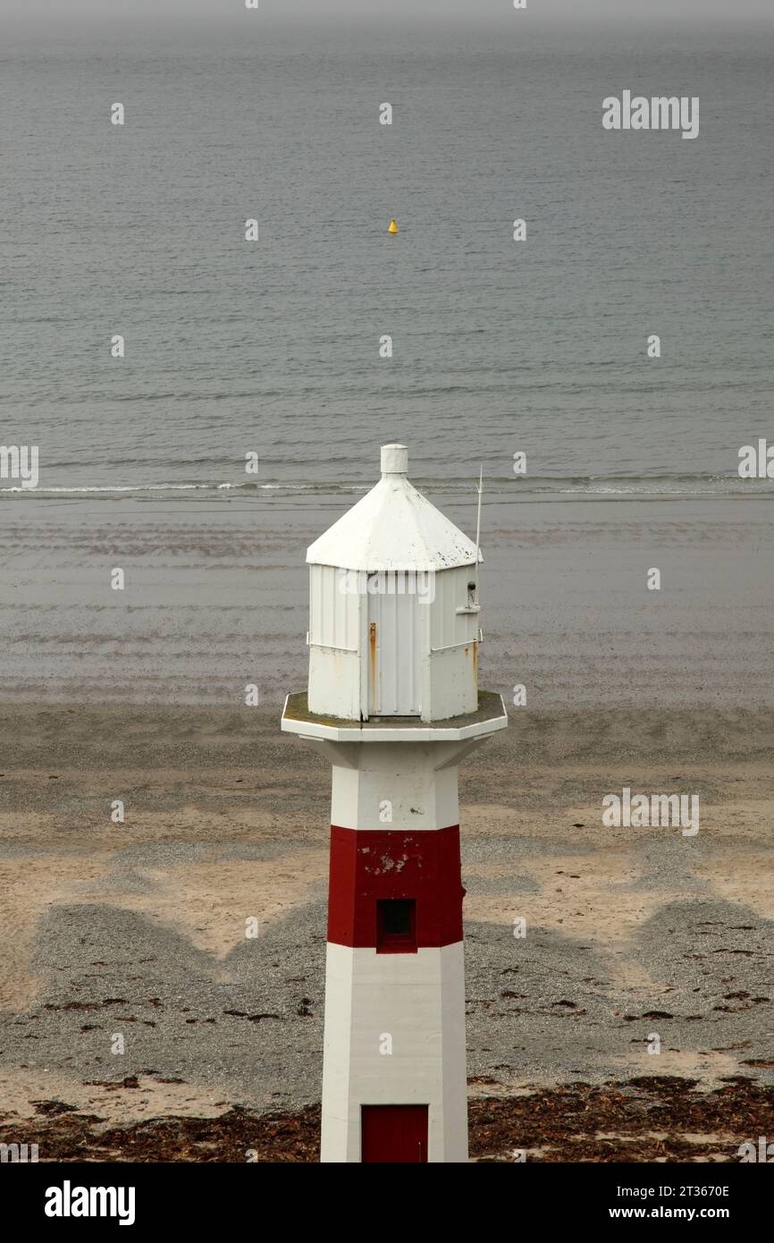 Port Erin beach and lighthouse, Isle of Man Stock Photo - Alamy