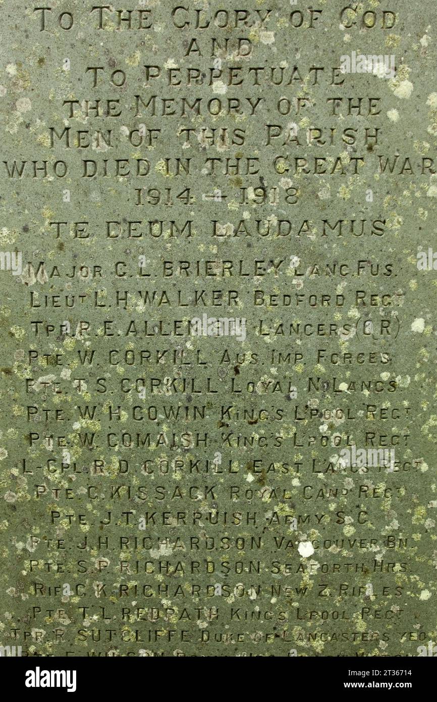 Isle of man world war one war memorial hi-res stock photography and ...