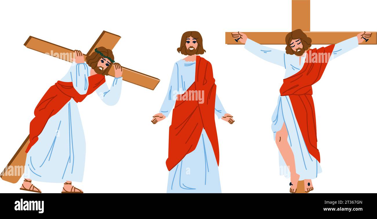 god jesus christ vector Stock Vector Image & Art - Alamy