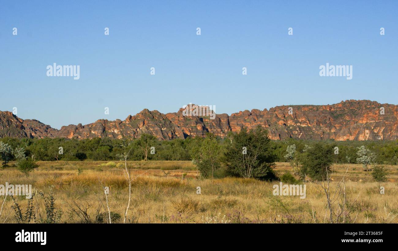 The famous beehive domes of the Bungle Bungle range (Purnululu) in ...