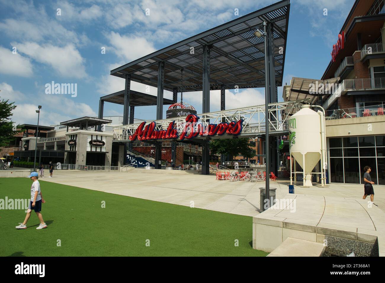 Atlanta braves stadium hi-res stock photography and images - Alamy