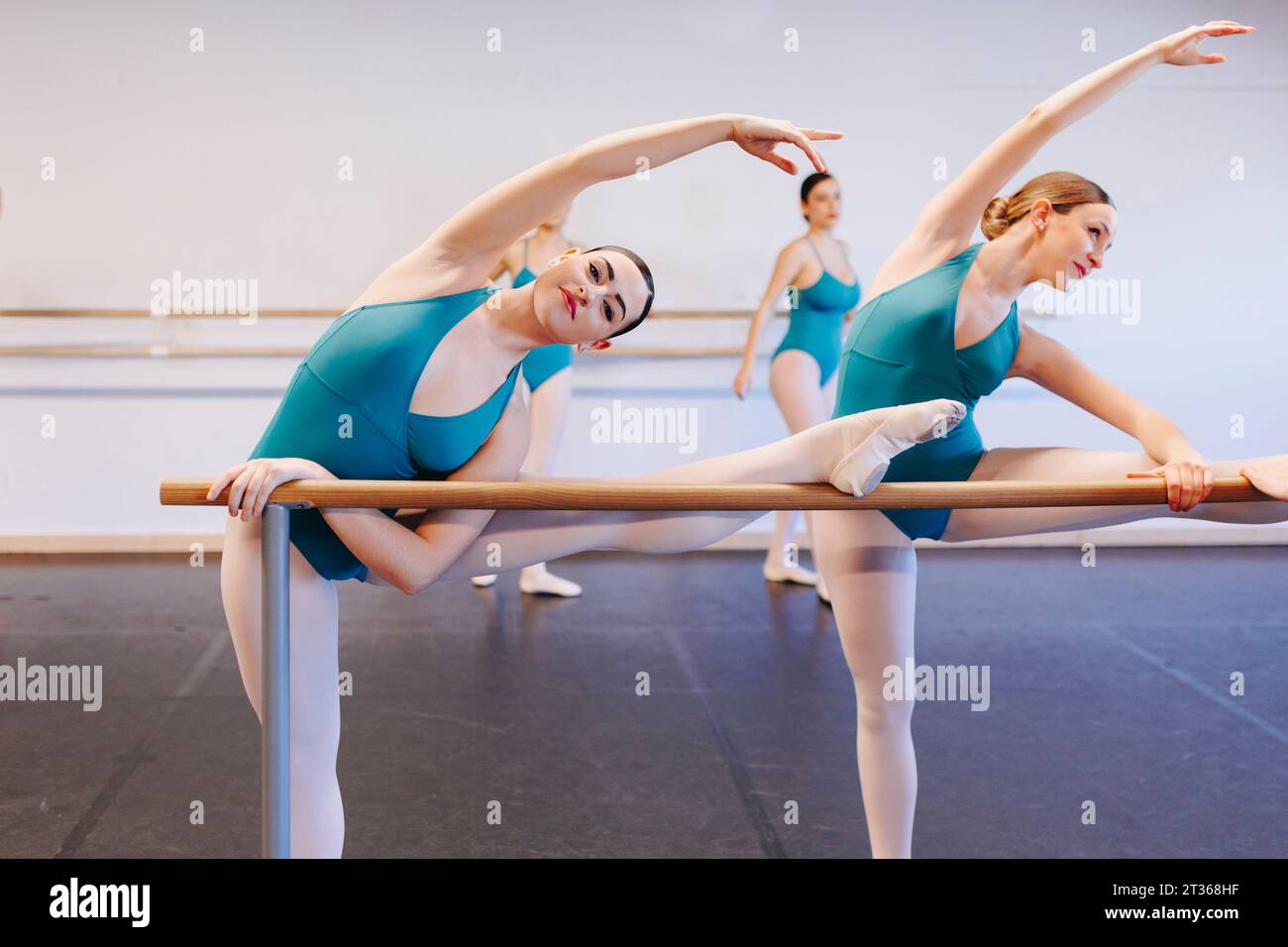 Ballet students doing rehearsal in dance school Stock Photo - Alamy