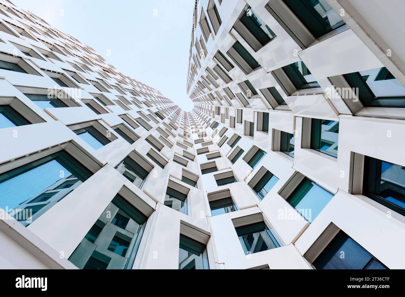 Germany, Berlin, Exterior of modern office building Stock Photo - Alamy