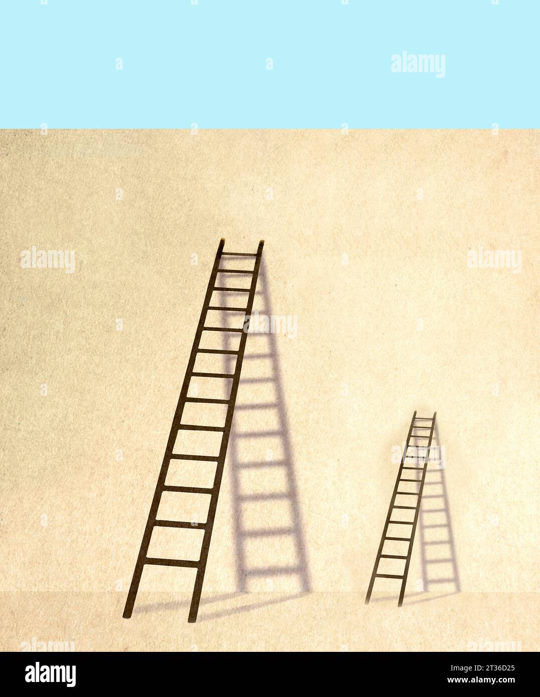 Different ladders hi-res stock photography and images - Alamy