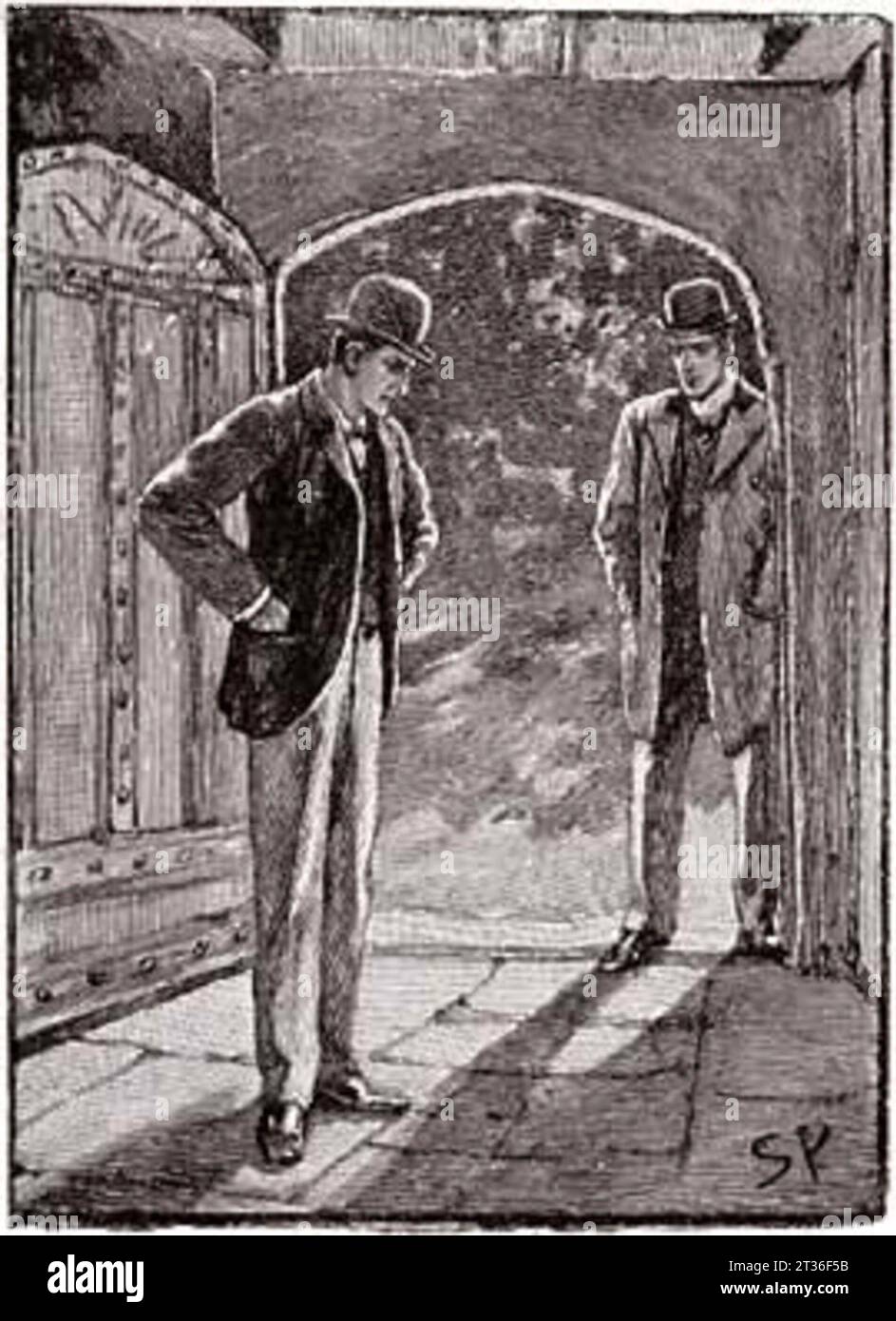 The Adventure of the Musgrave Ritual 05 Stock Photo - Alamy