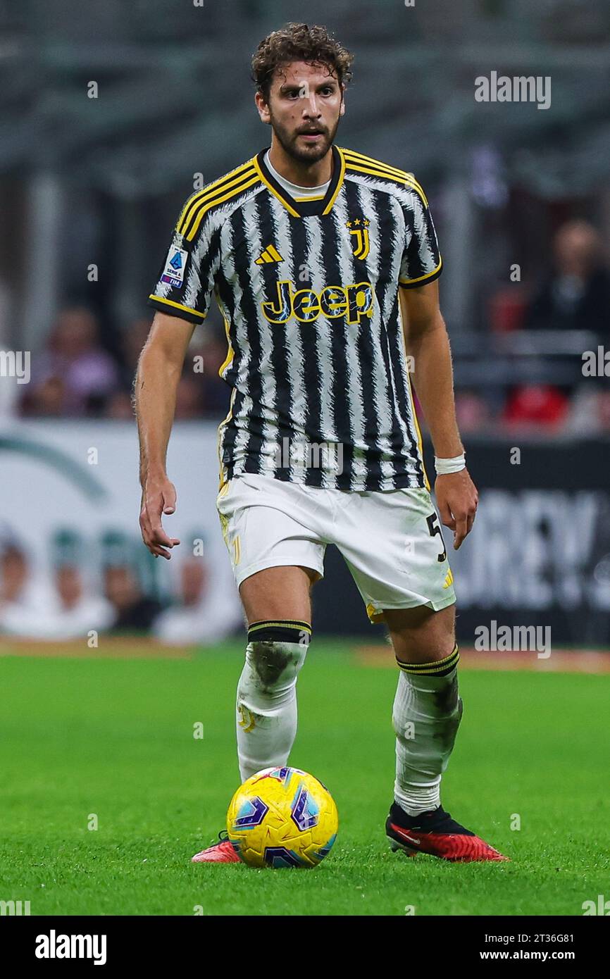 Milan, Italy. 22nd Oct, 2023. Manuel Locatelli of Juventus FC seen in ...