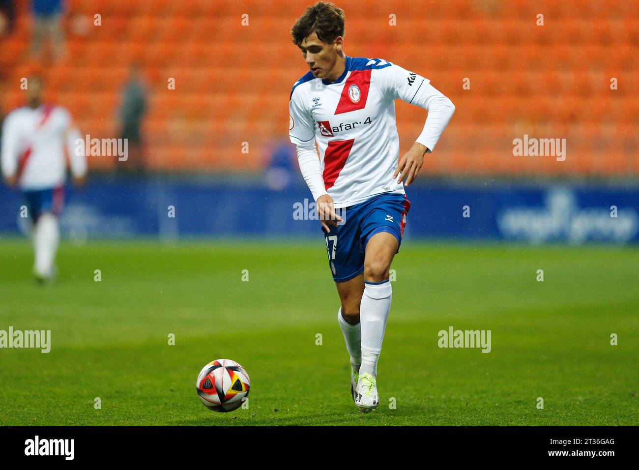Majadahonda, Spain. 22nd Oct, 2023. Rodrigo Abajas (RayoMajadahonda ...