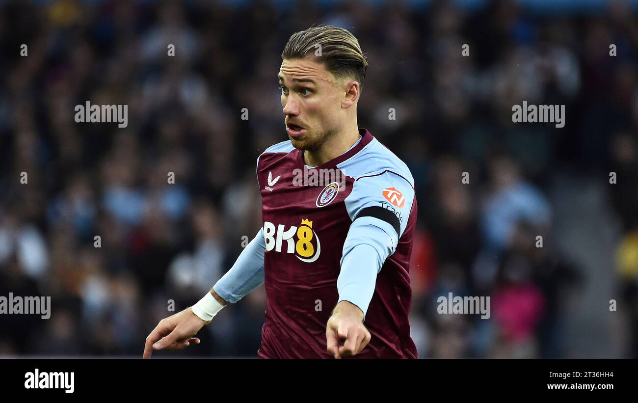 Aston Villa's Matty Cash during the English Premier League soccer match ...