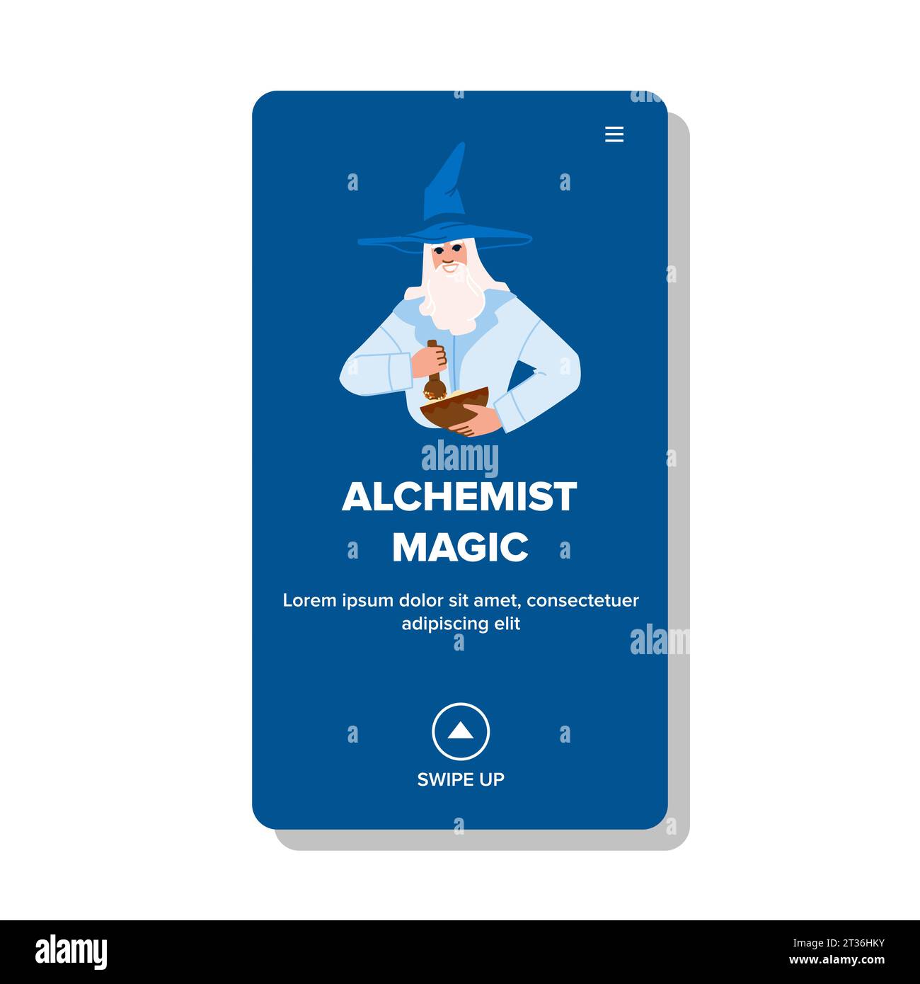 fantasy alchemist magic vector Stock Vector Image & Art - Alamy