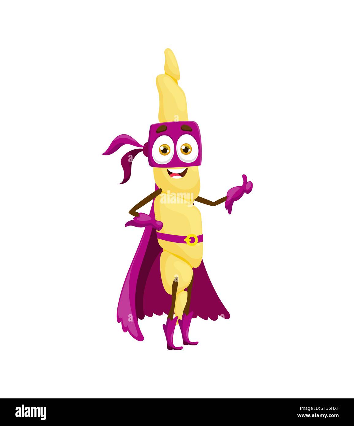 Cartoon gemelli italian pasta food superhero character. Isolated vector ...