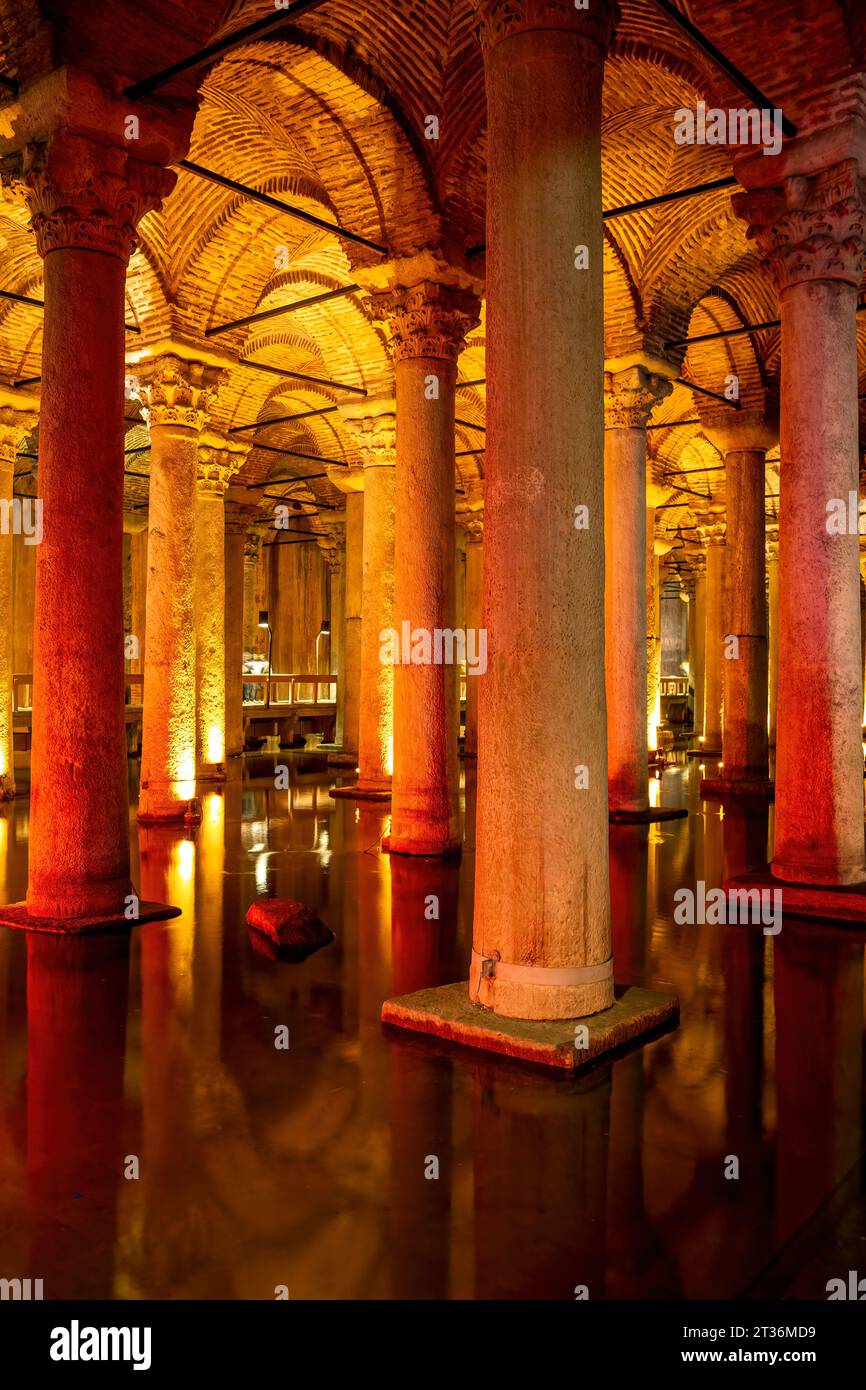 Basilica Cistern, Istanbul, Turkey Stock Photo - Alamy
