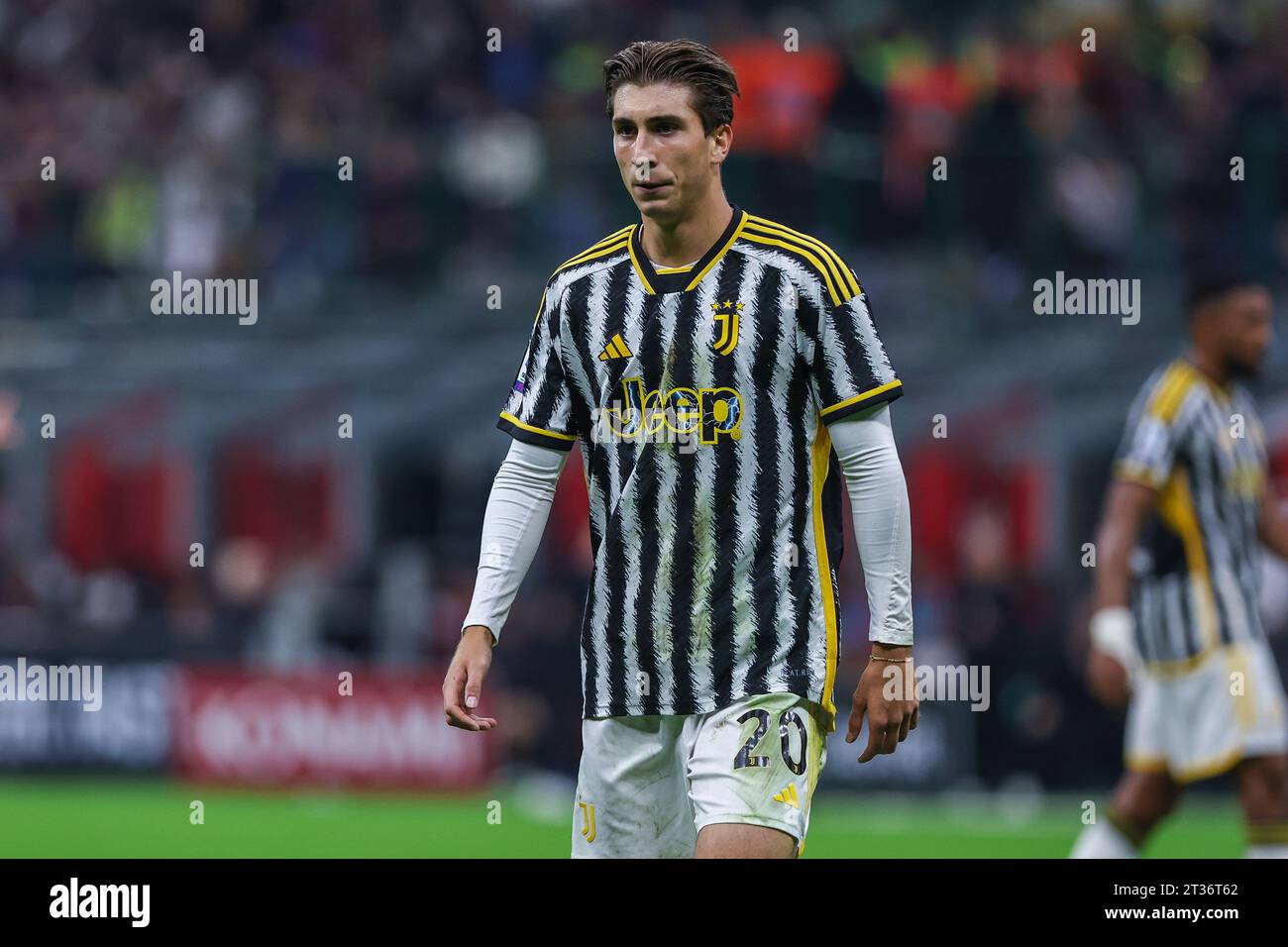 Milan, Italy. 22nd Oct, 2023. Fabio Miretti of Juventus FC seen in ...