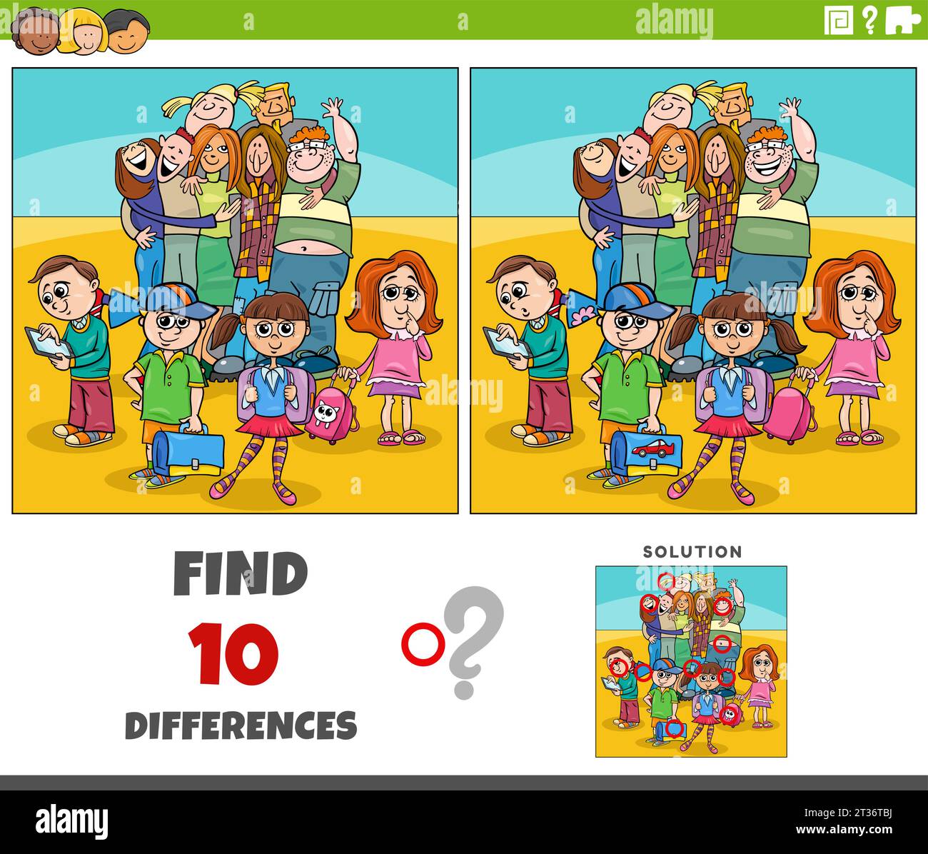 Group students activity Stock Vector Images - Alamy